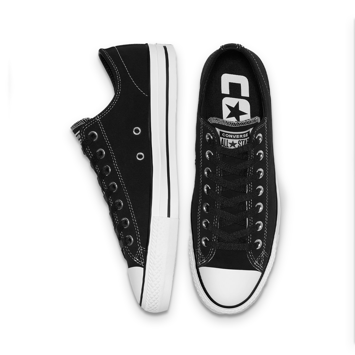 CONVERSE CONS CTAS PRO SUEDE OX BLACK – thechuckspot